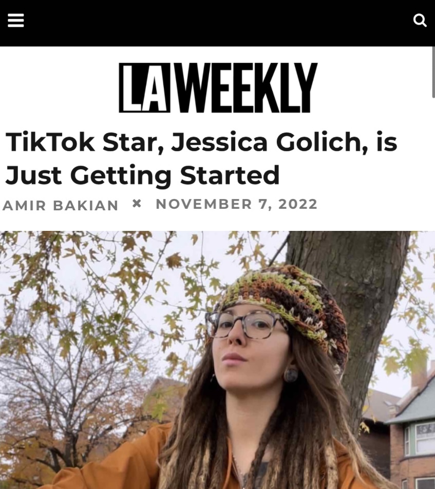 Jessica Golich – TikToker/Content Creator
